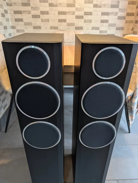 WHARFEDALE DIAMOND 155 Black Tower Speakers £146.30 - PicClick UK