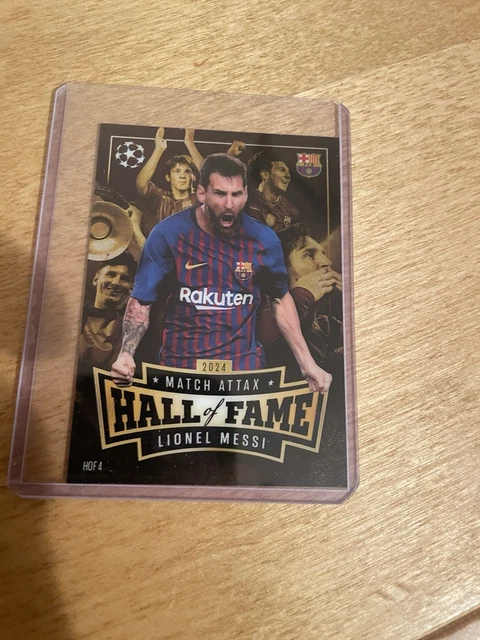 HALL OF FAME Lionel Messi Match Attax 2024/2025 Barcelona 24/25 # HOF4 ...