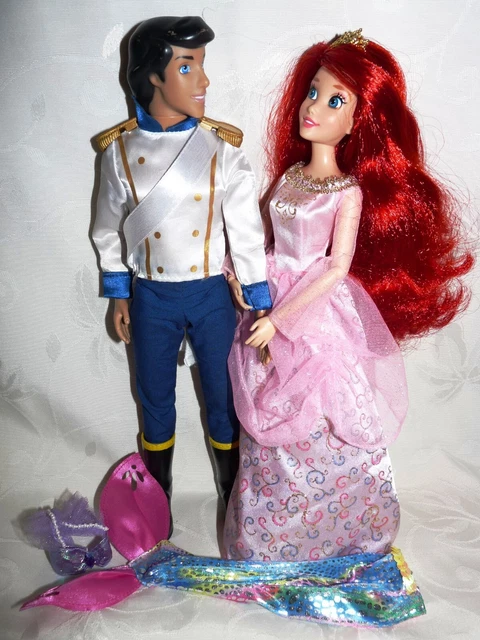 DISNEY PRINCESS ARIEL & PRINCE ERIC from THE LITTLE MERMAID £15.00 ...