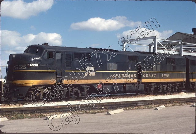 ORIGINAL SLIDE - SCL Seaboard Coast Line GP7 832 à Charleston, SC. 3/81 EUR 3,27 - PicClick FR
