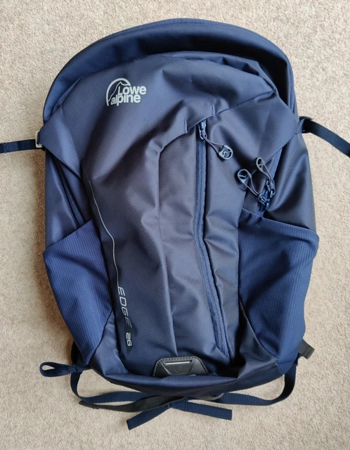 LOWE ALPINE EDGE 26 Litre Daysack Rucksack Hiking Backpack, Blue £23.00 ...