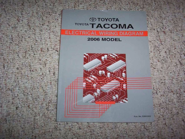 2006 TOYOTA TACOMA Truck Electrical Wiring Diagram Manual PreRunner ...