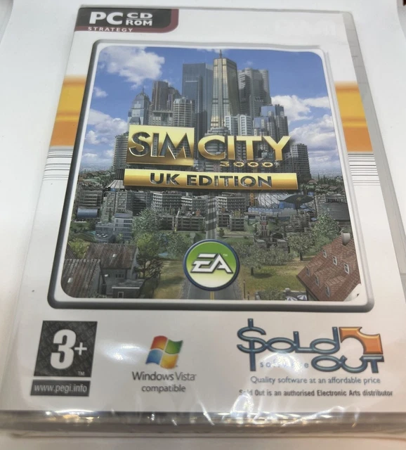 SIM CITY 3000 edizione UK PC CD-ROM nuovo e sigillato EUR 15,01 ...