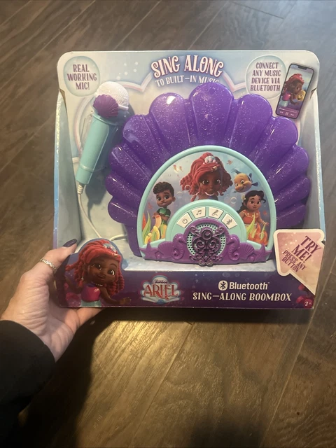 DISNEY LITTLE MERMAID Live Action Movie Sing-Along Boombox 2023 $27.49 ...
