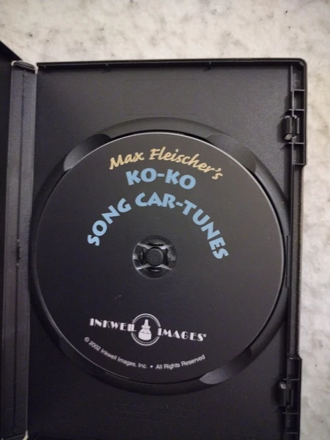 MAX FLEISCHER'S KO-KO Song Car-Tunes (DVD-R) Sound Cartoons Screen ...