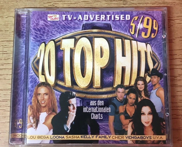 20 TOP HITS 5/99 aus den internationalen Charts - CD - Zustand sehr gut ...
