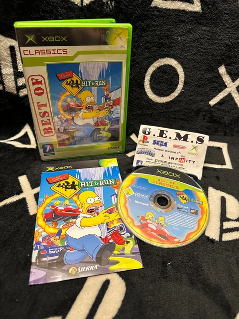 THE SIMPSONS: HIT & Run (Classics) (Microsoft Xbox, 2004) - Pal (12) £ ...