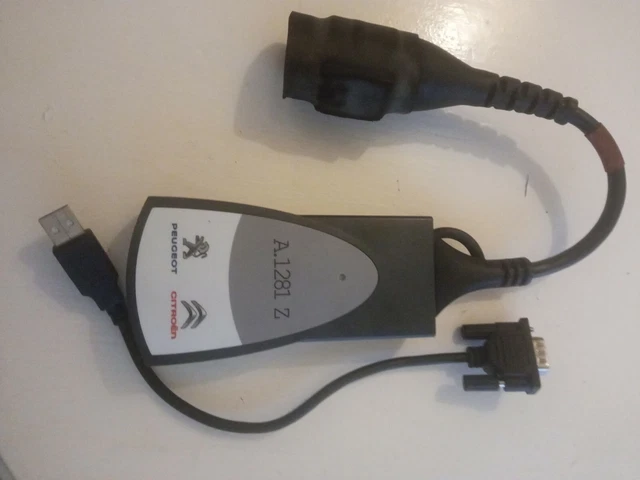 LEXIA 3 PP2000 Diagbox XS évolution Interface PSA A.1281 Z original 100 ...