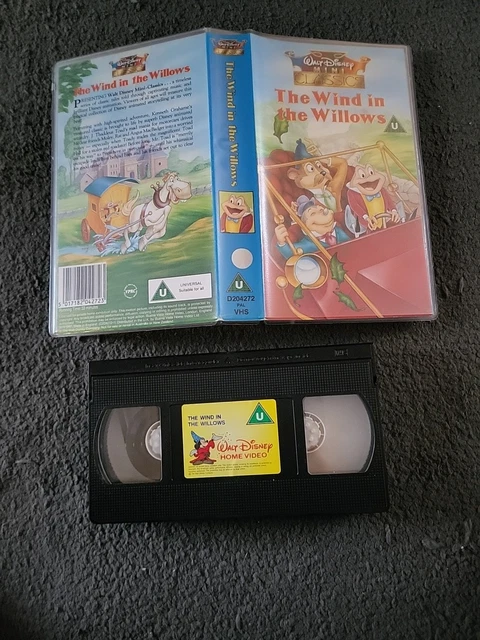 WALT DISNEY MINI Classics - The Wind In The Willows VHS PAL Video Tape ...