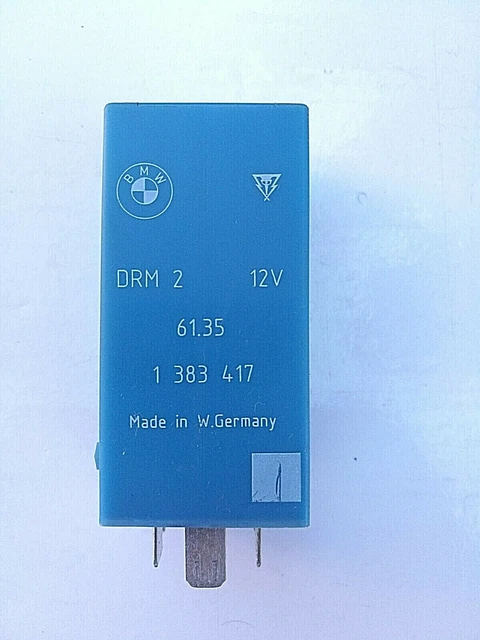 84- BMW E38 E36 E39 Module Blue Relay 3 5 7 8 Series 61351383417 ...