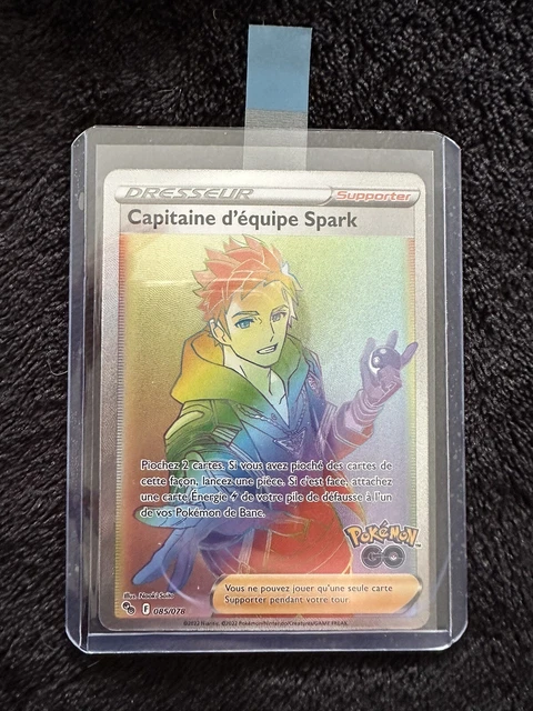 CARTE POKÉMON CAPITAINE d'équipe Spark 085/078 #1 EB10.5 - Pokémon Go NEUF FR EUR 10,50 ...