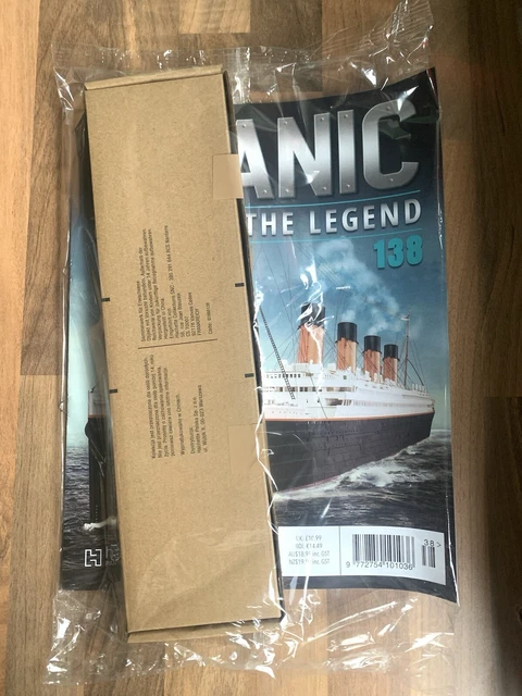 BUILD THE TITANIC SCALE 1:200 HACHETTE issue 138,Collector Edition,LAST FEW LEFT £11.43 ...