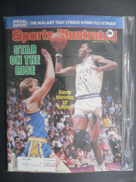 SPORTS ILLUSTRATED FEBRUARY 17, 1986 Danny Manning Kansas NCAA Olson ...
