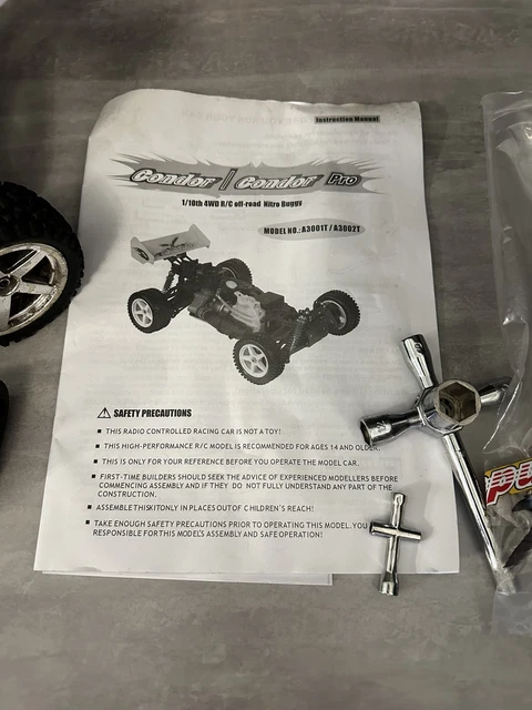 ACME CONDOR NITRO Buggy used condition need overhaul £89.12 - PicClick UK