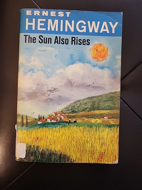 THE SUN ALSO Rises By Ernest Hemingway 1970 Pb Exlib Charles Scribner’s ...