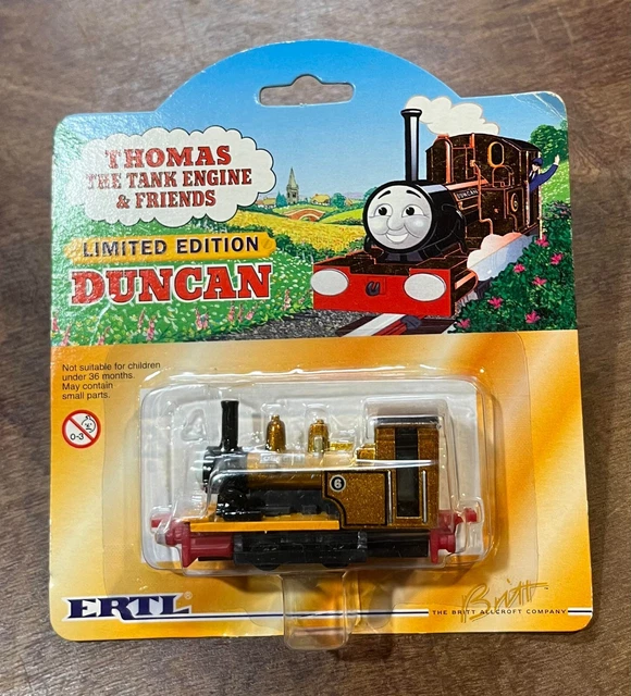 ERTL THOMAS TANK Engine & Friends Train - LIMITED EDITION DUNCAN - 1998 ...