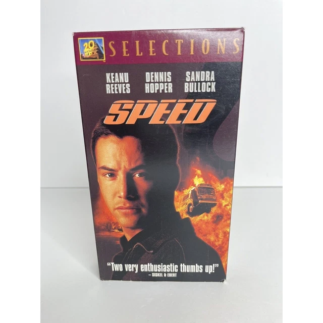SPEED KEANU REEVES & Sandra Bullock VHS Movie USED £16.64 - PicClick UK