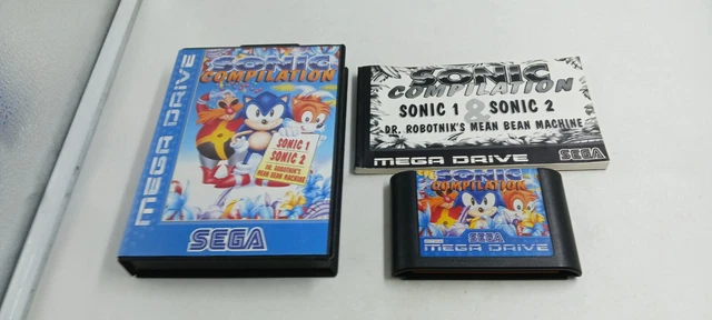 JEU SEGA MEGADRIVE Mega Drive Sonic Compilation complet EUR 25,00 - PicClick FR