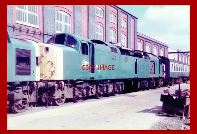 PHOTO BR Class 40 Loco No 40010 At Swindon Awaiting To Be Scrapped £1. ...