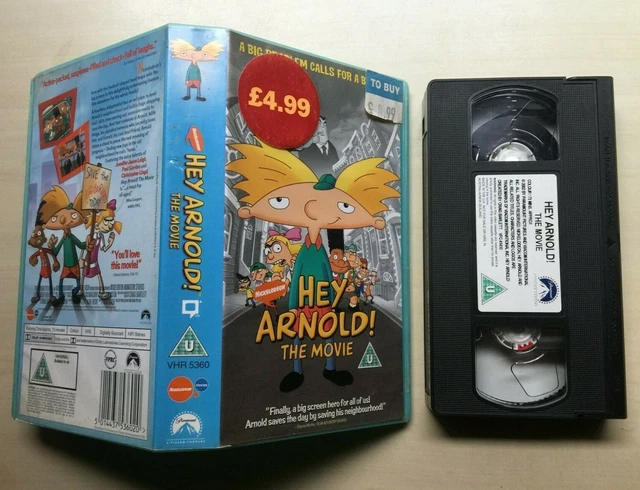 HEY ARNOLD! - The Movie - Vhs Video EUR 21,61 - PicClick DE