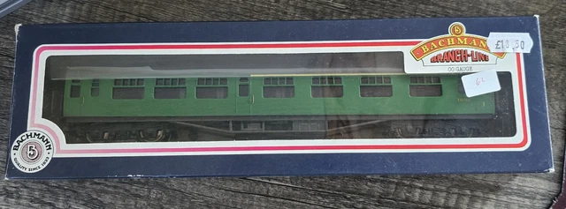 BACHMANN 34-550A BULLEID Corridor / Composite Malachite Green BR 00 ...