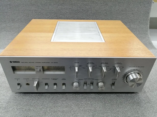 YAMAHA CA-2000 INTEGRATED Amplifier Vintage Audio Component – For Parts Junk $879.55 - PicClick CA