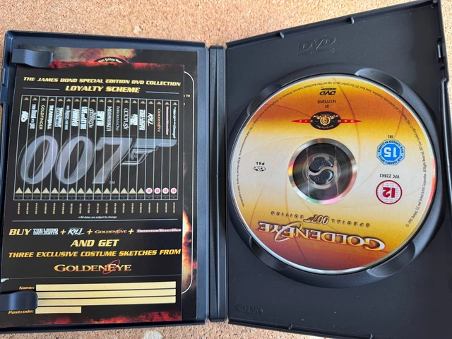 GOLDENEYE (DVD, 2003). Pierce Brosnan. Special 007 Edition. £3.98 ...