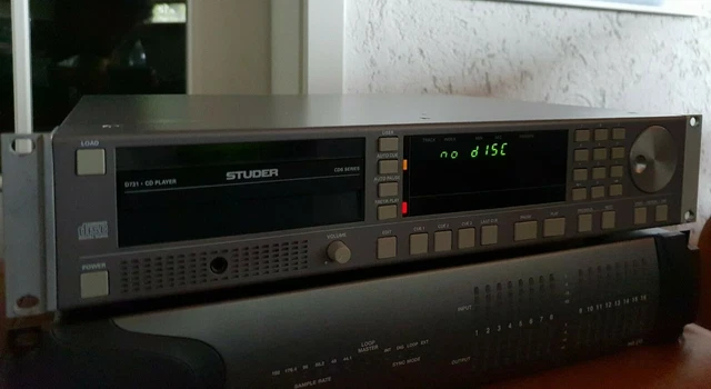 LECTEUR CD STUDER D731 série CDS Revox EUR 1.679,00 - PicClick FR