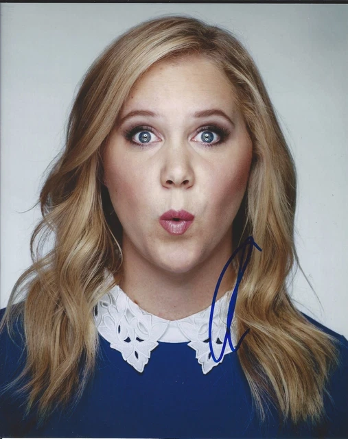 PHOTO SIGNÉE 8X10 D'Amy Schumer En Personne. Trainwreck, Inside Amy ...