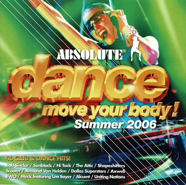 ABSOLUTE DANCE MOVE Your Body! Summer 2006. 2 x CD EUR 5,00 - PicClick IT
