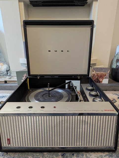 UNTESTED GERRARD BUSH vintage Record Player SRP 51 £115.11 - PicClick UK