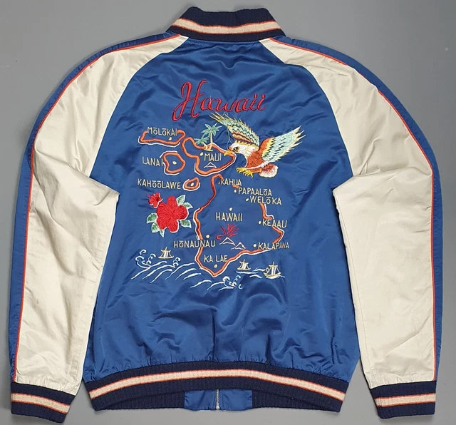 MENS RALPH LAUREN Souvenir Varsity Track Top Bomber Jacket Size XL ...