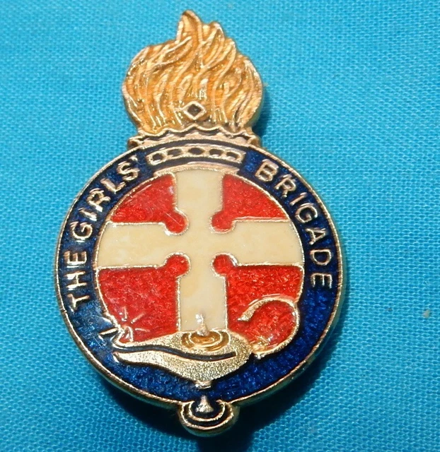 FINE ORIGINAL VINTAGE The Girls Brigade Enamel Pin Badge £0.99 ...