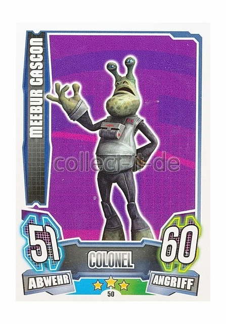 FORCE ATTAX SERIE 4 - 50 - MEEBUR GASCON - Colonel - Die Republik EUR 1 ...