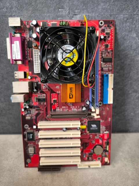 SOCKET A AGP Vintage Motherboard Duron Cpu £29.99 - PicClick UK