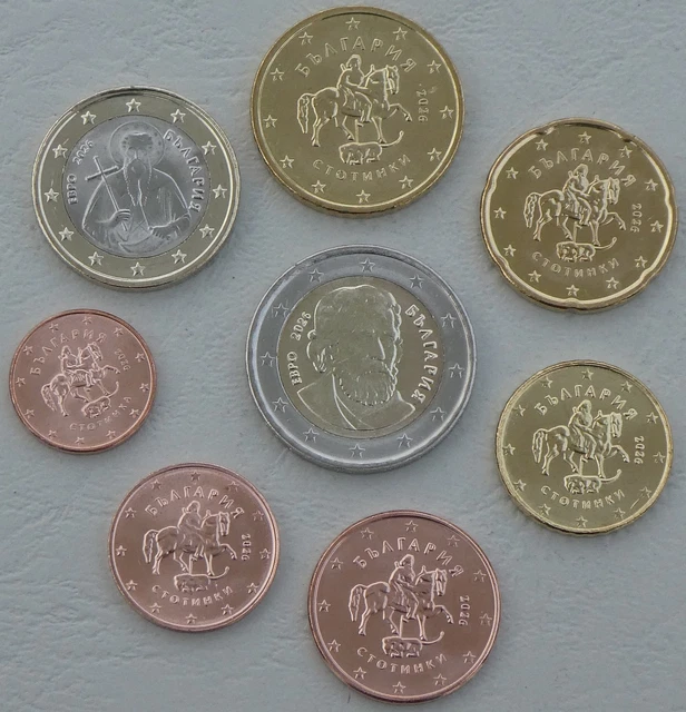 EURO KMS COIN set Bulgaria 2026 uncirculated $41.05 - PicClick AU