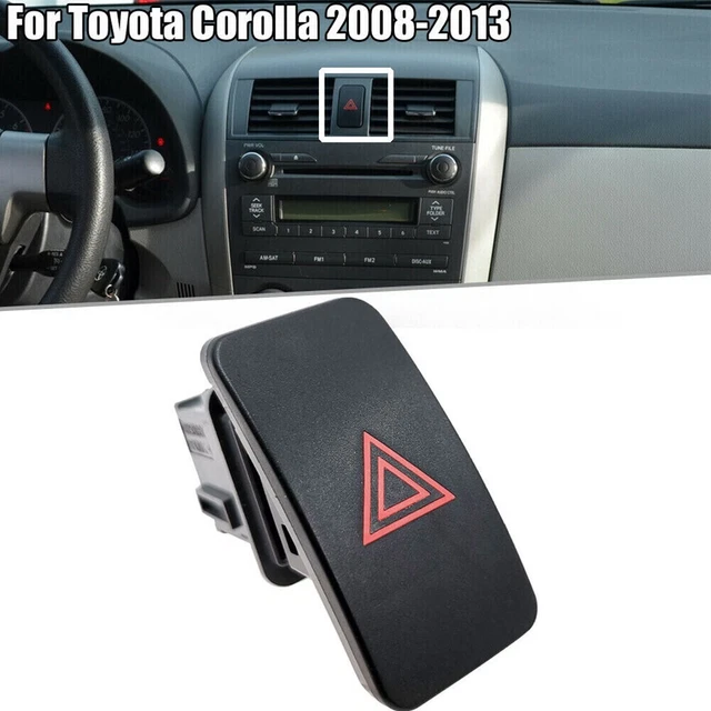 EMERGENCY FLASHING LIGHT Control Switch For Toyota Corolla Accessories ...