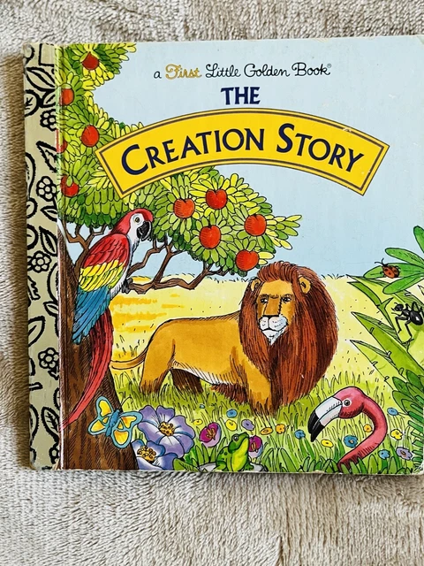 THE CREATION STORY A First Little Golden Book Hardcover Mini Golden ...