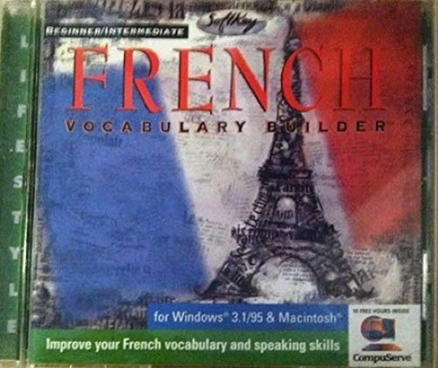 FRENCH VOCABULARY BUILDER Beginner/Intermediate $43.99 - PicClick CA
