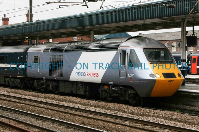 UK RAILWAY PHOTOGRAPH Of Class 43 Hst 43307. Rm43H-680 £1.70 - PicClick UK