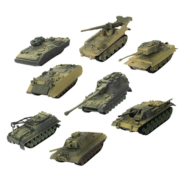 MILITARY VEHICLE MODEL 4D Fighter Tank 1:72 Plastic Heavy Tank ...