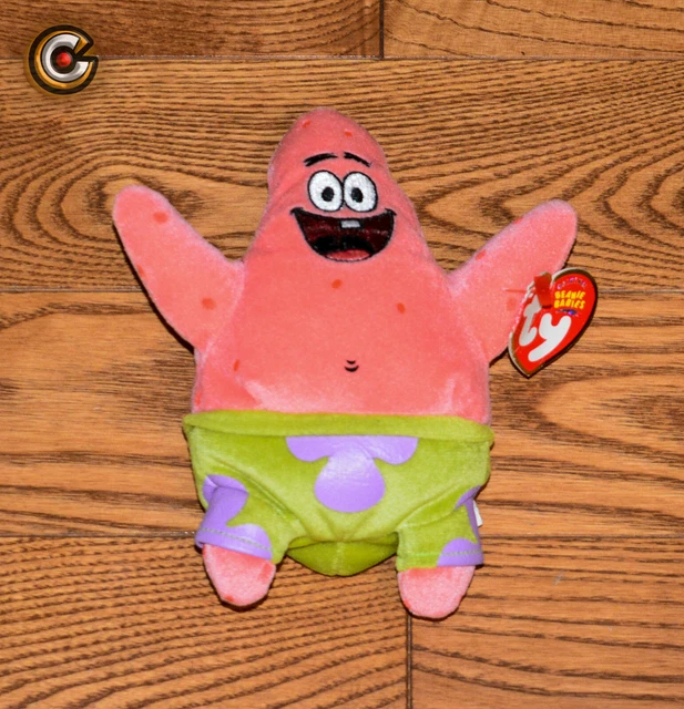 7& TY PATRICK Star Plush From Spongebob Squarepants 2004 $29.99 ...