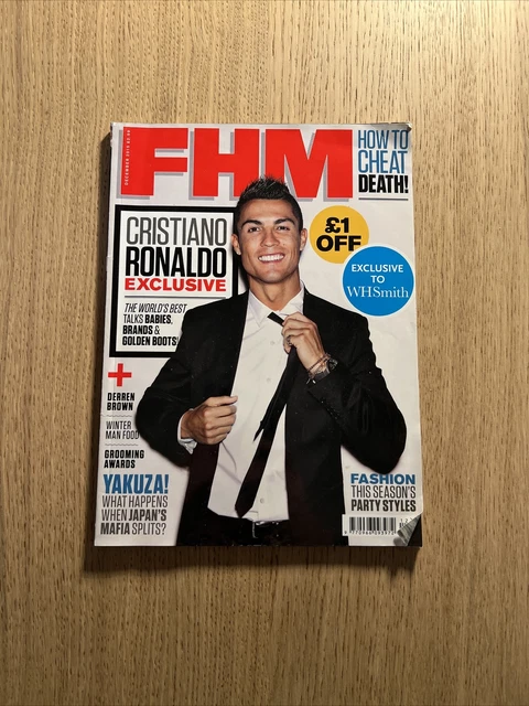 FHM MAGAZINE, ISSUE 312, December 2015, Cristiano Ronaldo. £9.95 ...