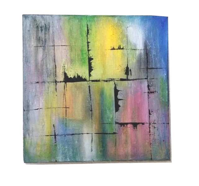 ORIGINAL ACRYL GEMÄLDE in Strukturtechnik UNIKAT HANDGEMALT und EINZIGARTIG EUR 49,95 - PicClick DE