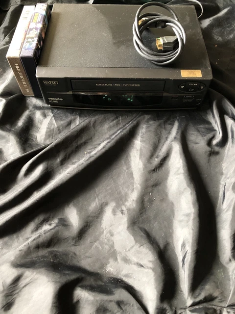 MATSUI VP9405 VHS PLAYER/RECORDER + SCART + TAPES (G3E) £39.49 ...