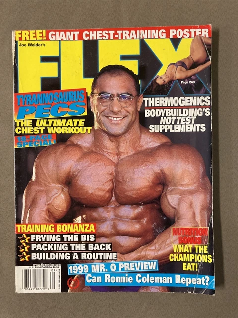 FLEX BODYBUILDING MAGAZINE / Nasser El Sonbaty / 09-99 £10.69 - PicClick UK