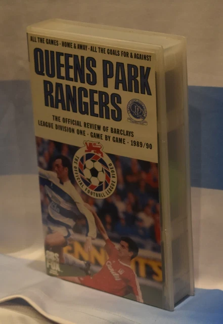 QPR SEASON HIGHLIGHTS 1989-90. VHS video tape issued by CBS Fox video ...