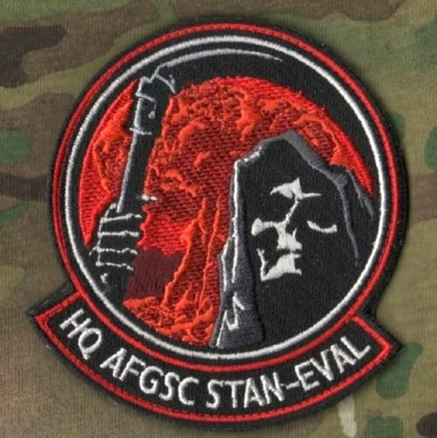 US AIR FORCE GLOBAL STRIKE COMMAND HQ AFGSC STAN-EVAL vêlkrö INSIGNIA ...
