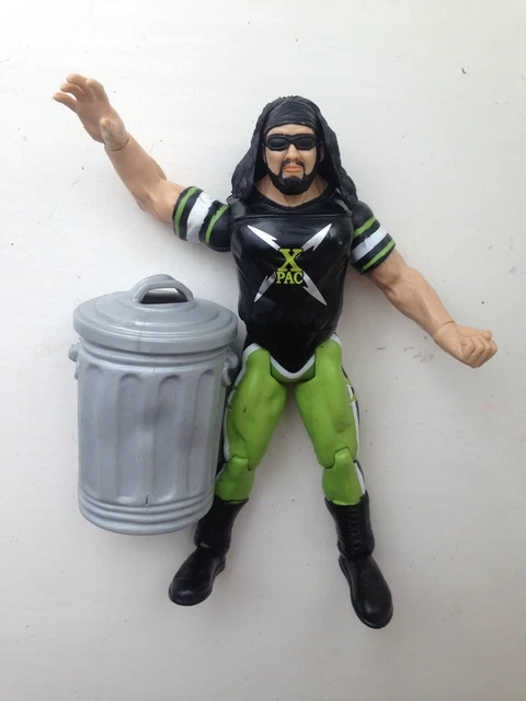 RARE WWE X-PAC Jacks Classique Ttl Séries 2 Figurine Lutte + à Ordures ...