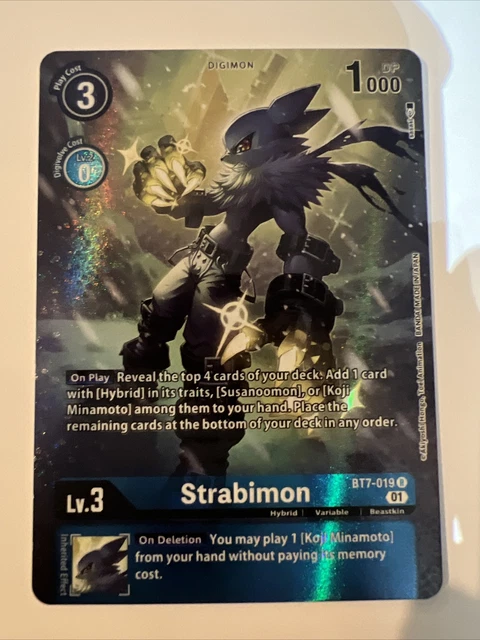 DIGIMON - STRABIMON [BT7-019] (Alternate Art) [Next Adventure] Near ...